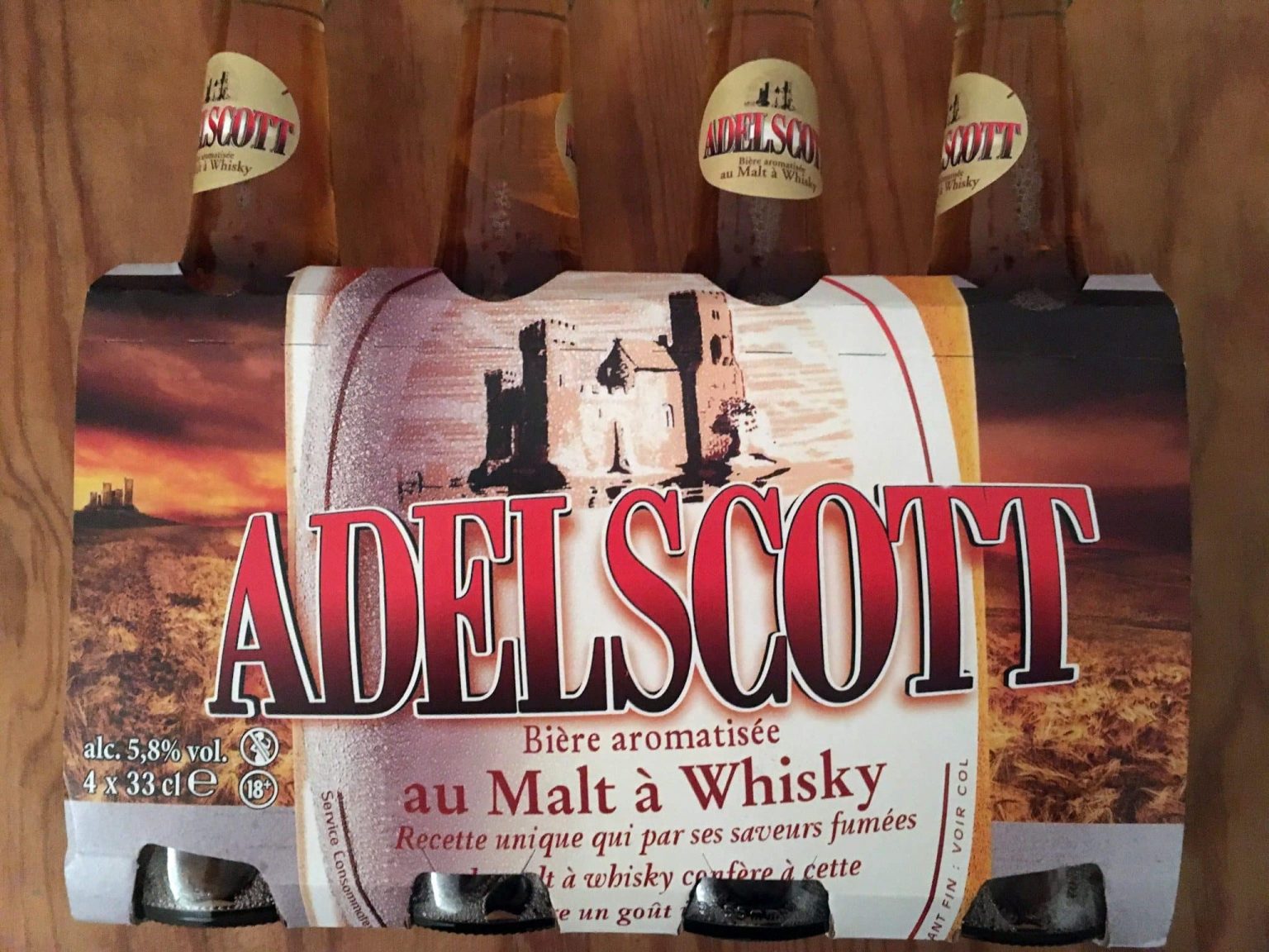 Adelscott : la bière alsacienne au malt à whisky - Apéritissimo ...