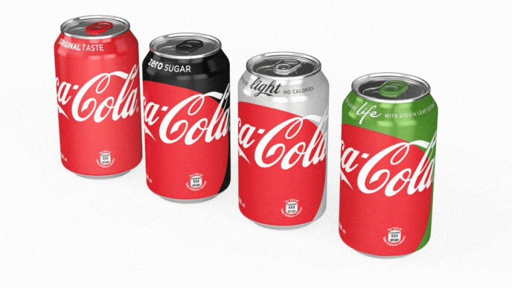 La gamme Coca-Cola : une diversité de boissons pour tous les goûts ...